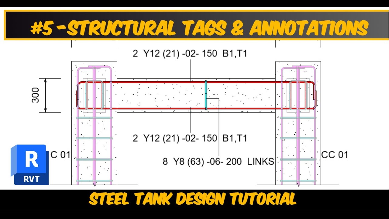 Create Custom Rebar Tags In Revit Annotations Youtube