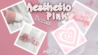 Roblox Pink Aesthetic Decal Codes 笙 Bloxburg X Piz Doovi