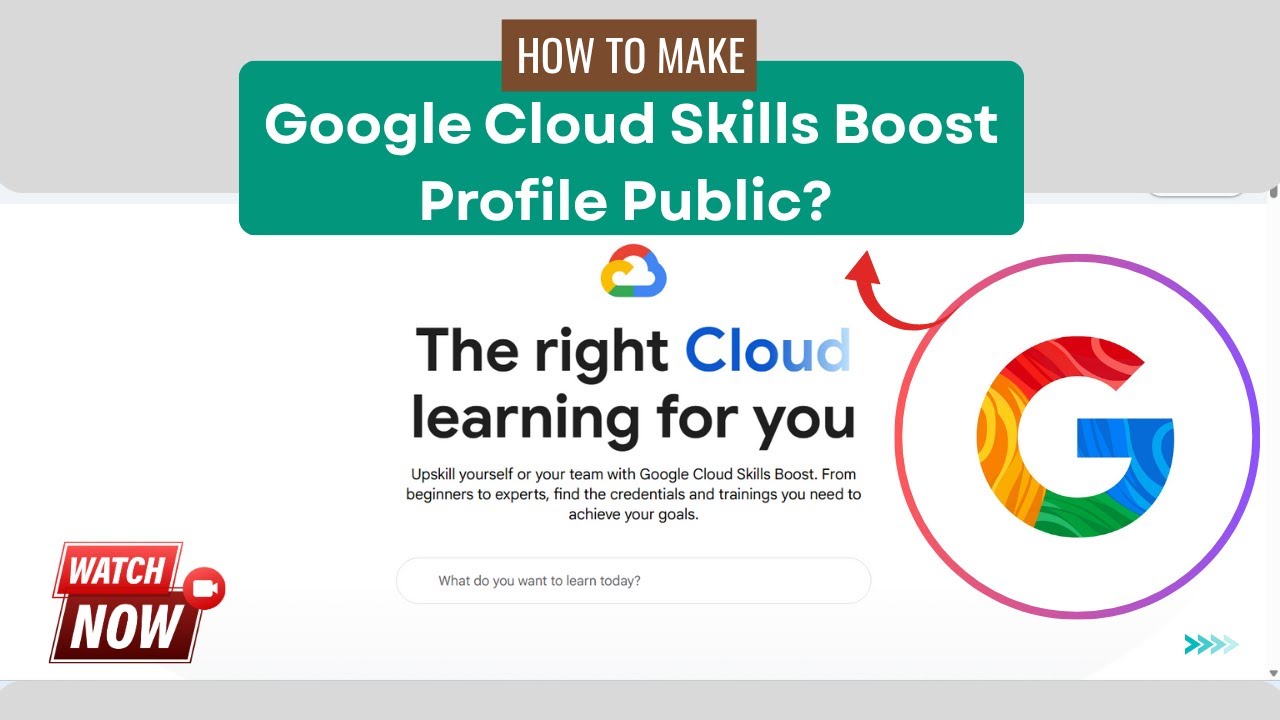 How To Make Google Cloud Skills Boost Profile Public Part 2 Of