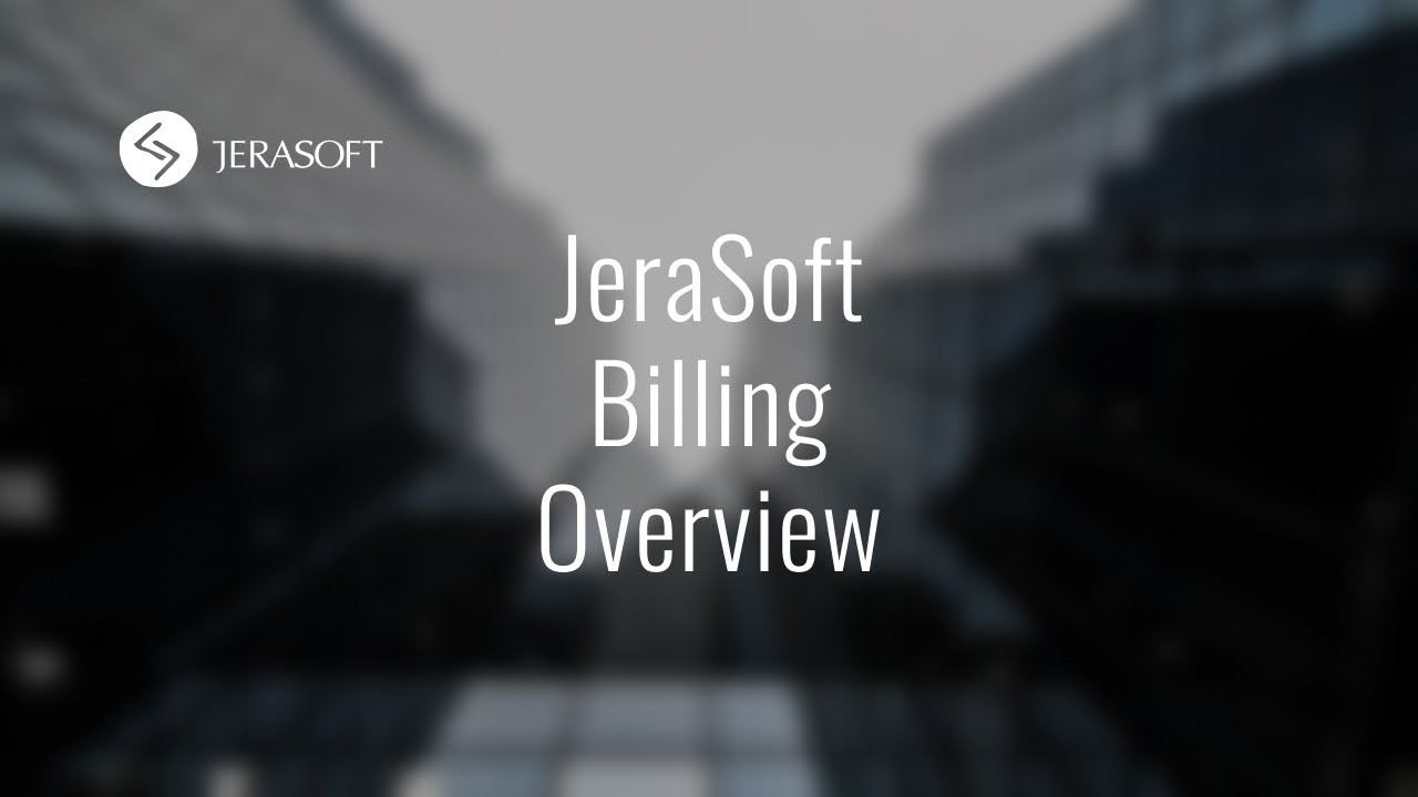 Jerasoft Billing Overview Youtube