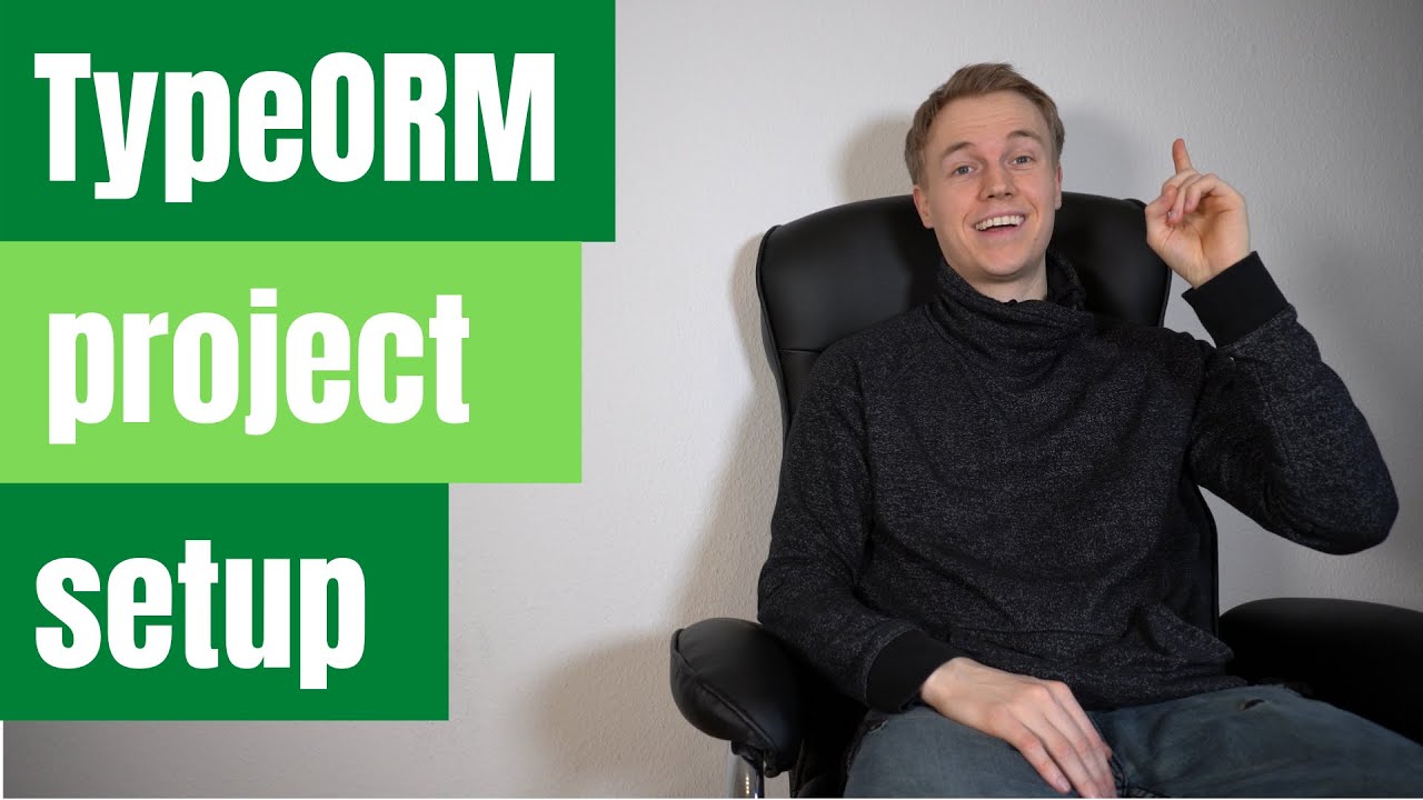 Typeorm Tutorial Project Setup Youtube