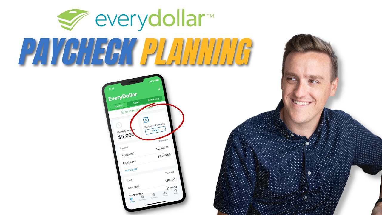 Everydollar Tutorial Paycheck Planning Youtube