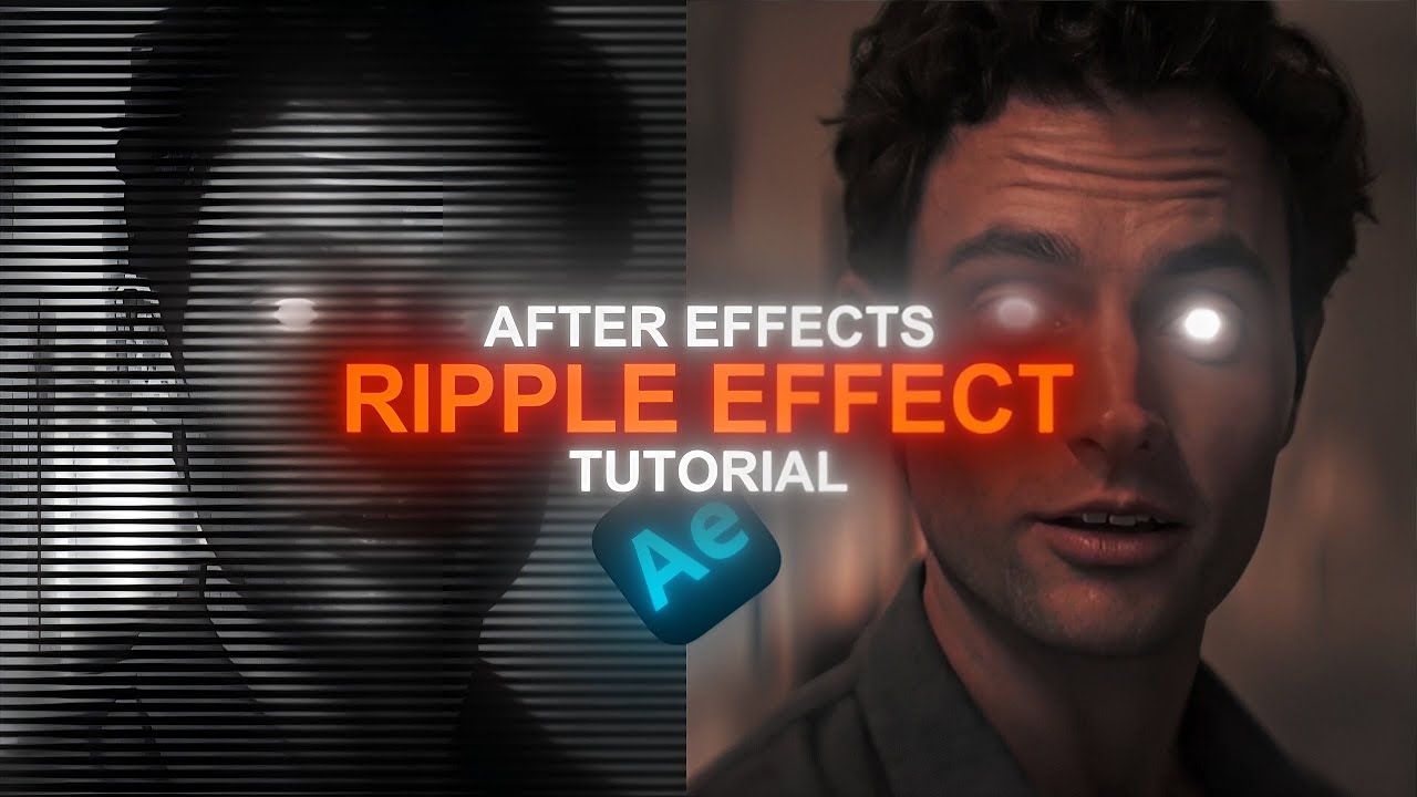 How To Make Ripple Effect For Edits After Effects Tutorial Youtube