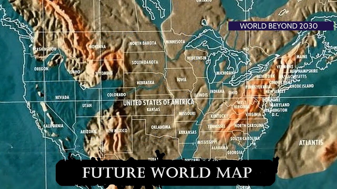 Future World Map Climate Change Youtube