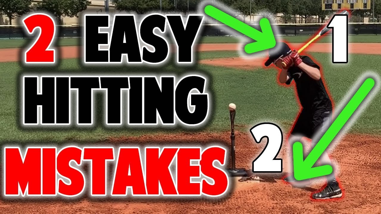 2 Easy Hitting Mistakes You Are Making Baseball Hitting Mechanics