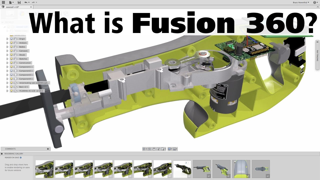 Autodesk Fusion 360 What Is Fusion 360 Youtube