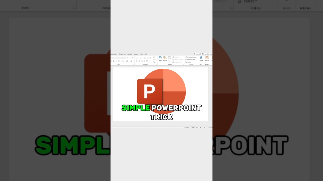 Simple Powerpoint Trick Powerpoint Powerpointpresenation