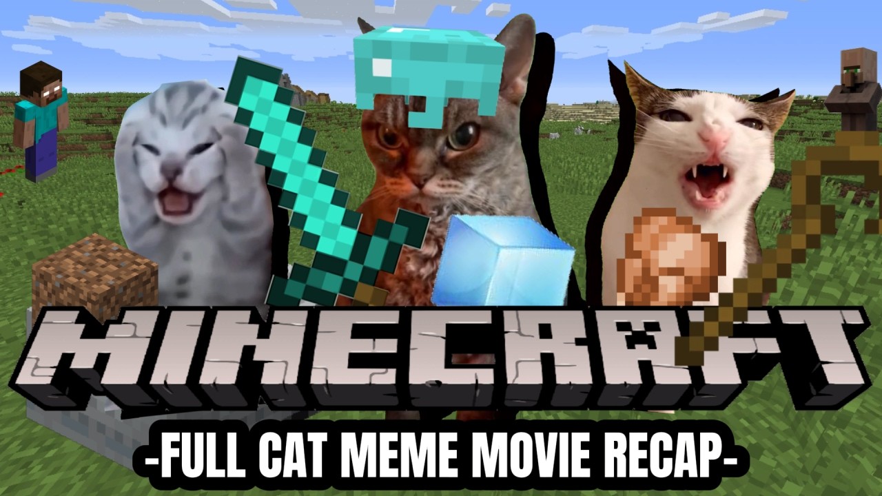 Minecraft Cat Memes Rest In Peace Steve Cat Funny