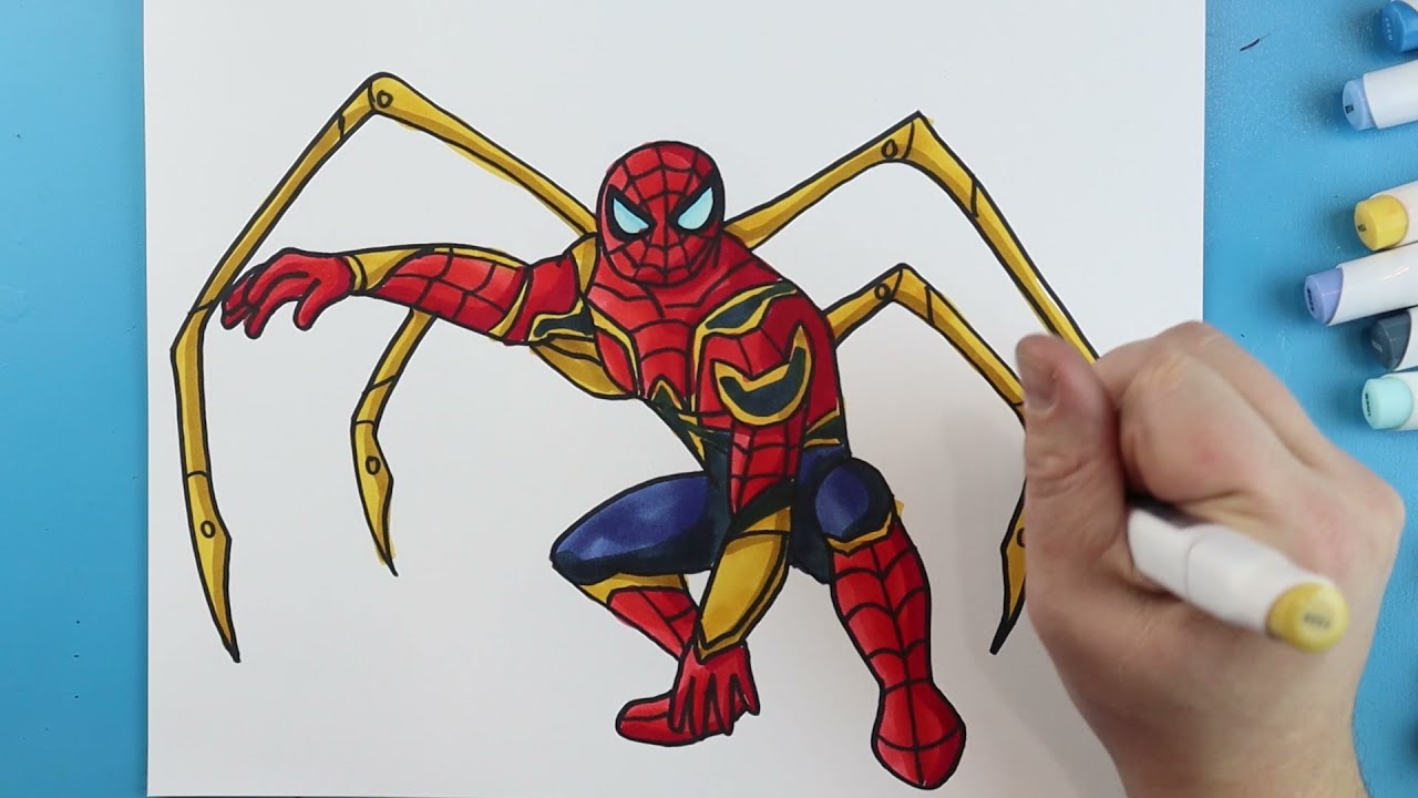 How To Draw Spiderman No Way Home Youtube