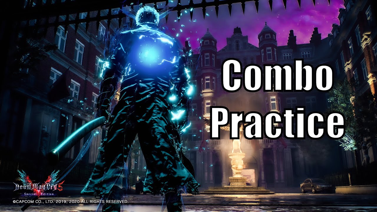 Devil May Cry 5 Combo Practice 8 Youtube