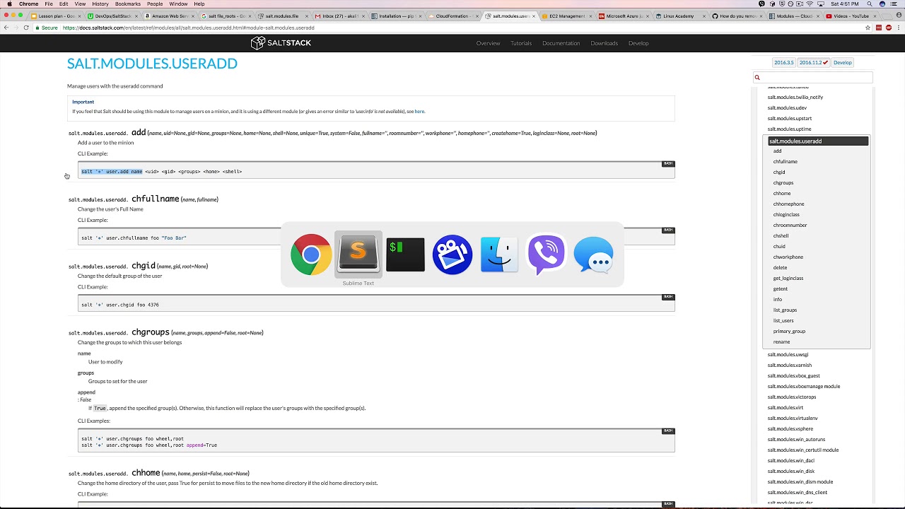Learning Saltstack Basic Cli Youtube