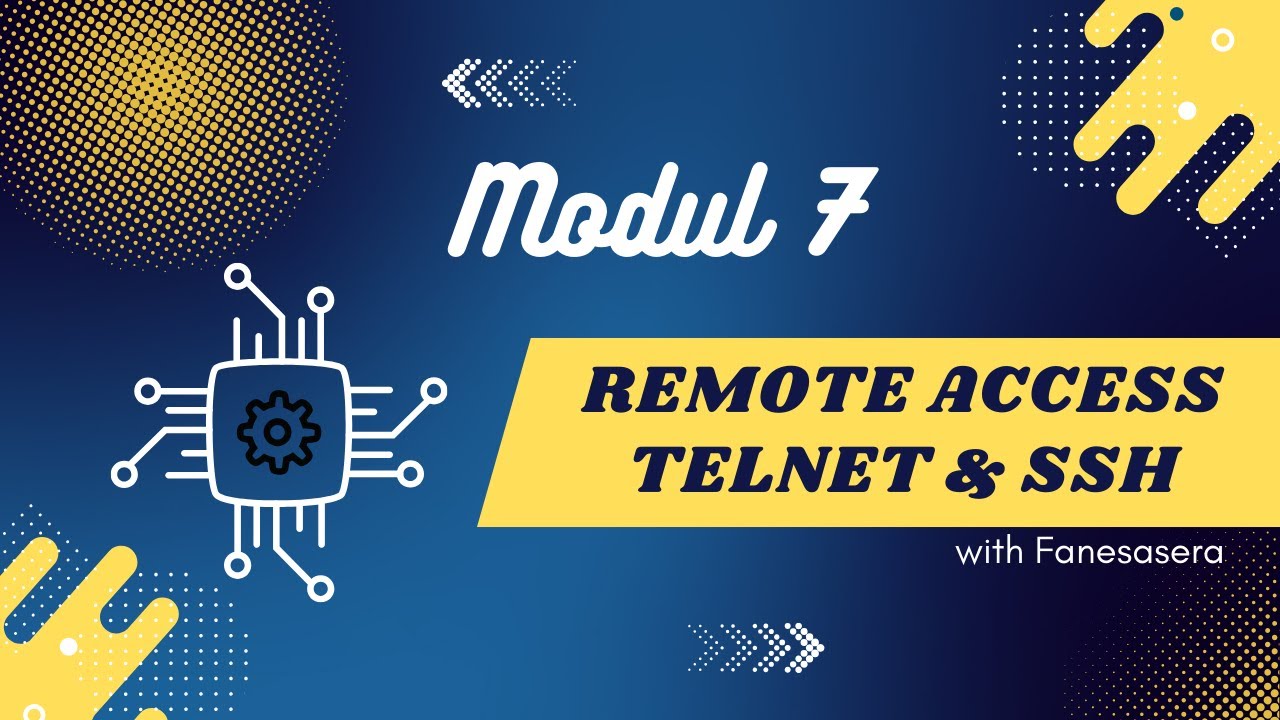 Remote Access Telnet Ssh Youtube