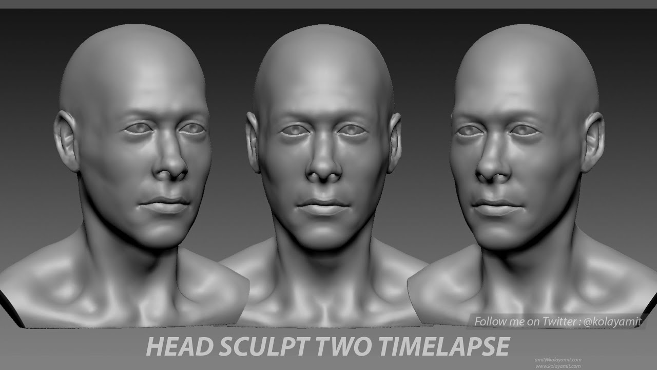 Head Sculpt Two Timelapse Youtube
