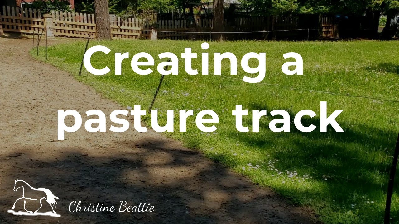Creating A Pasture Track Youtube