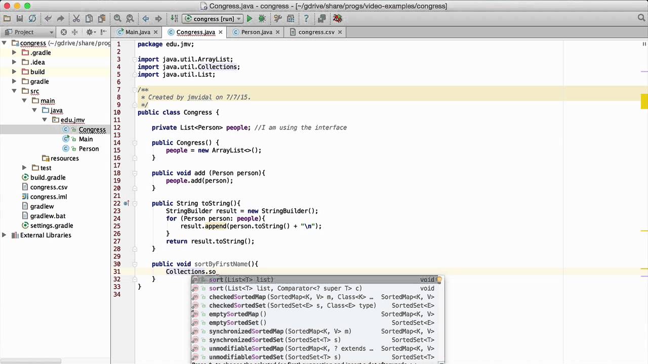 Java Collections Sort Collections Binarysearch Example Youtube