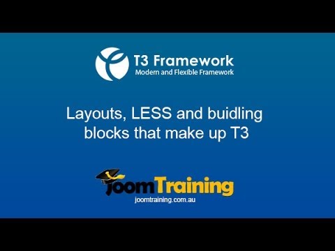 T3 Framework The Building Blocks Less And Layouts Youtube