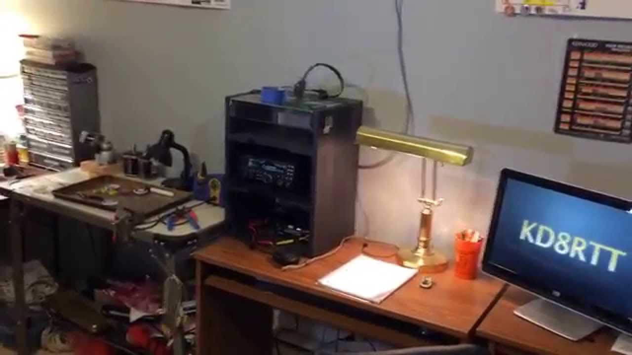 Tour Of My Basement Ham Shack Youtube