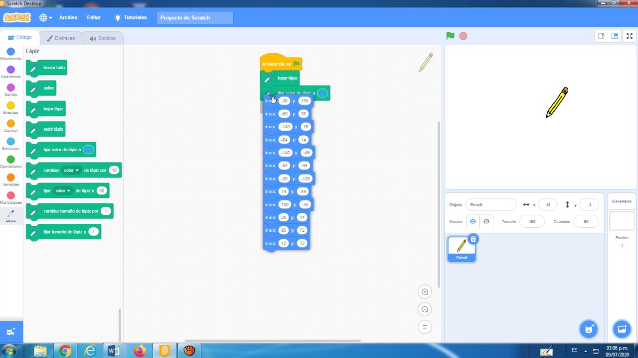 Como Hacer Una Estrella De 6 Puntas En Scratch Youtube