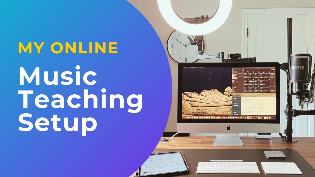 My Online Music Teaching Setup Youtube