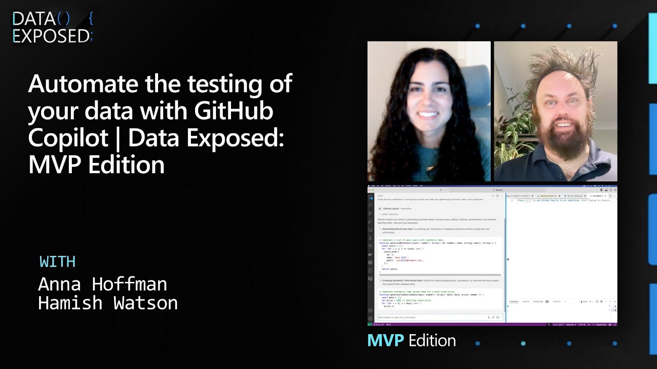 Automate The Testing Of Your Data With Github Copilot Data Exposed