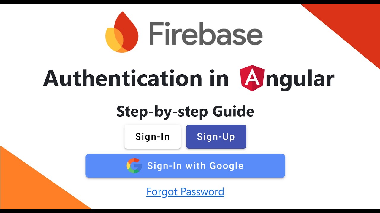 Firebase Authentication In Angular 17 Part 5 Firebase Custom Sign In