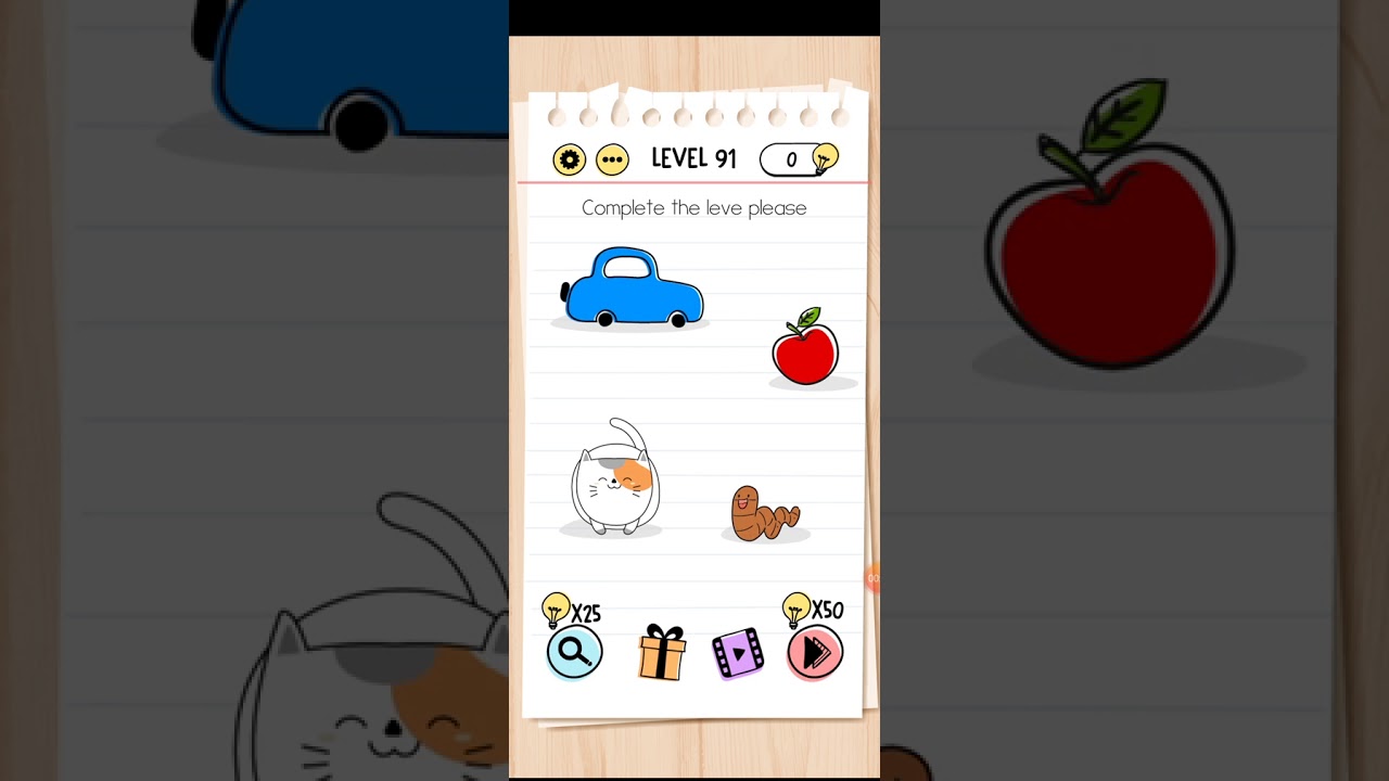 Brain Test Level 91 Complete The Leve Please Youtube