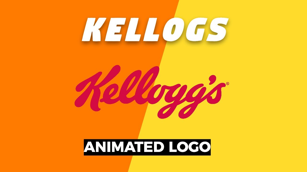 Kelloggs Animation Logo Animation Youtube