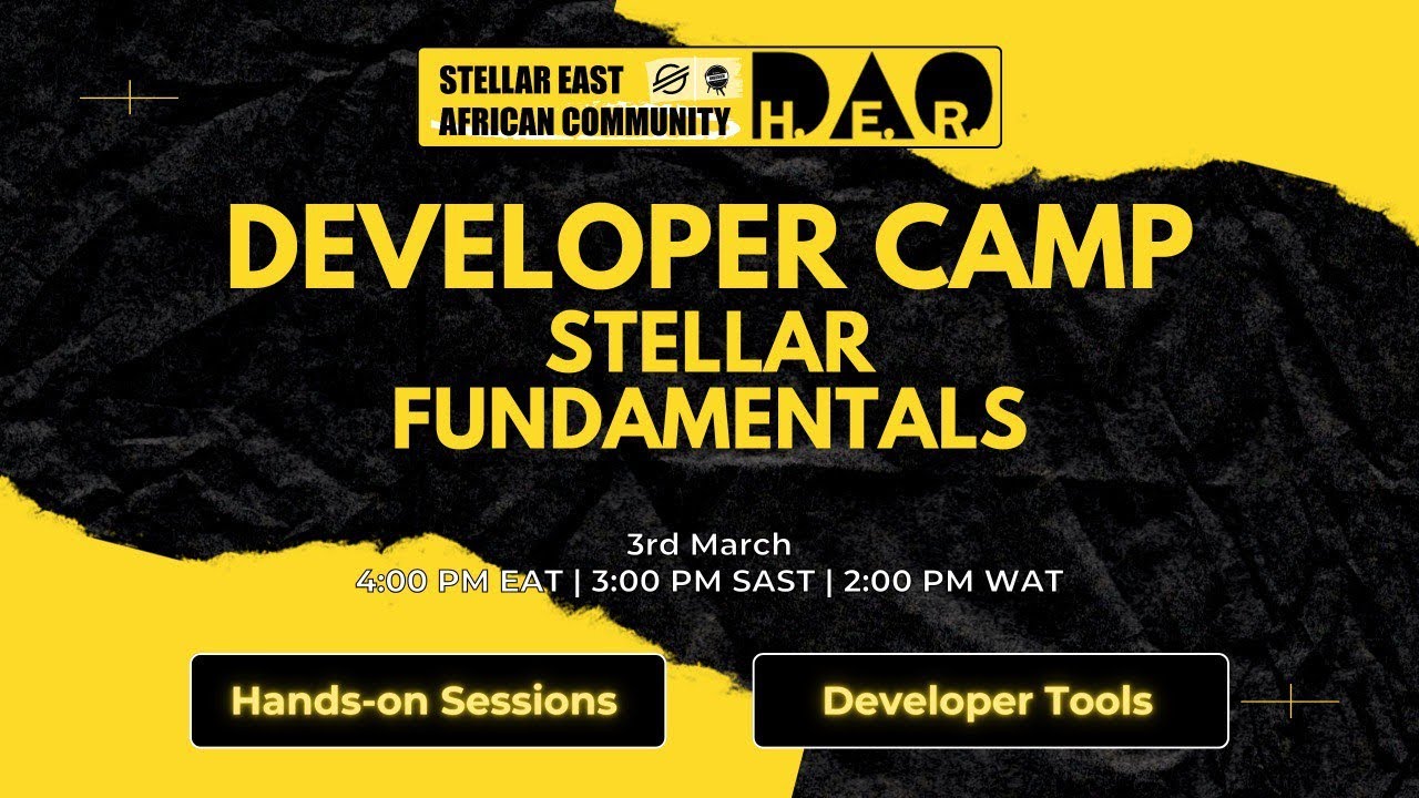 Stellar Builder Residency Fundamentals Youtube