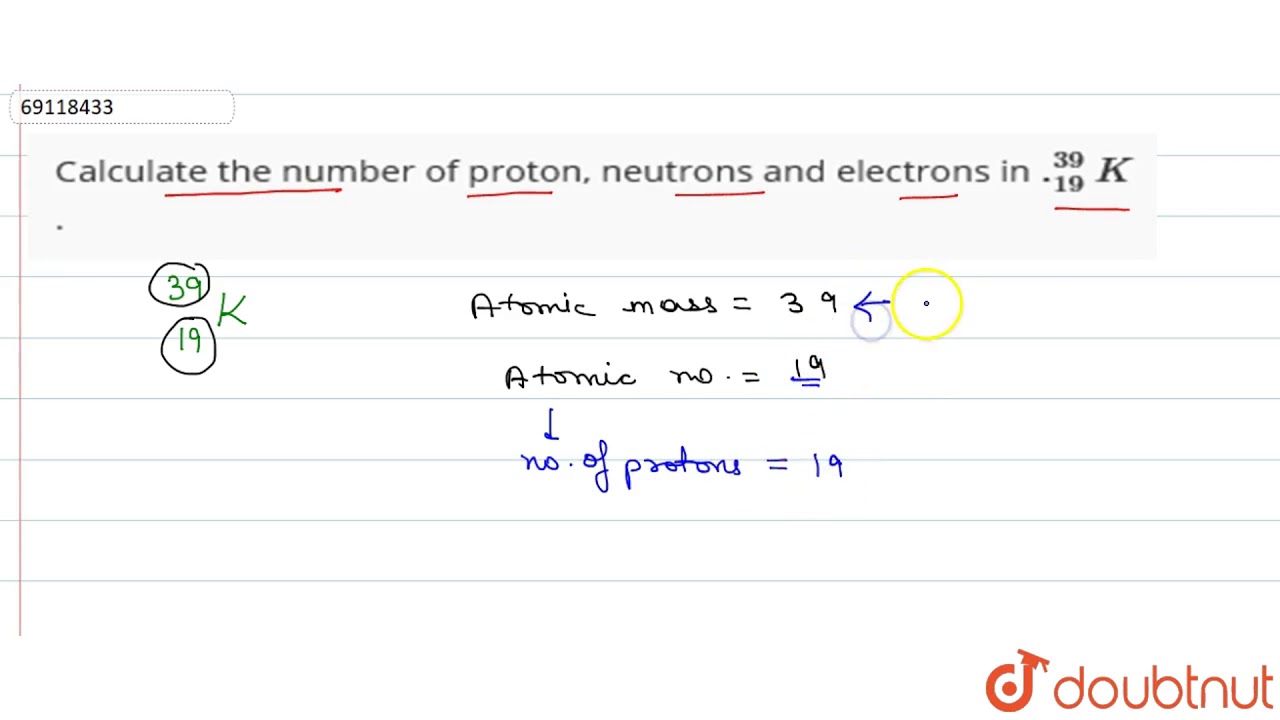 Calculate The Number Of Protons Neutrons And Electrons In 46 Off