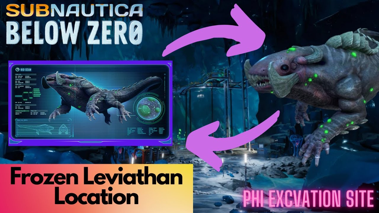 Subnautica Below Zero Where Is The Frozen Leviathan