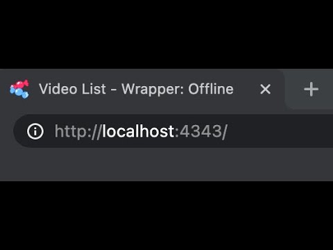 How To Get Wrapper Offline On Localhost Youtube