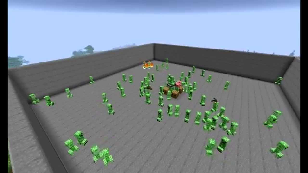Charged Creeper Explosion