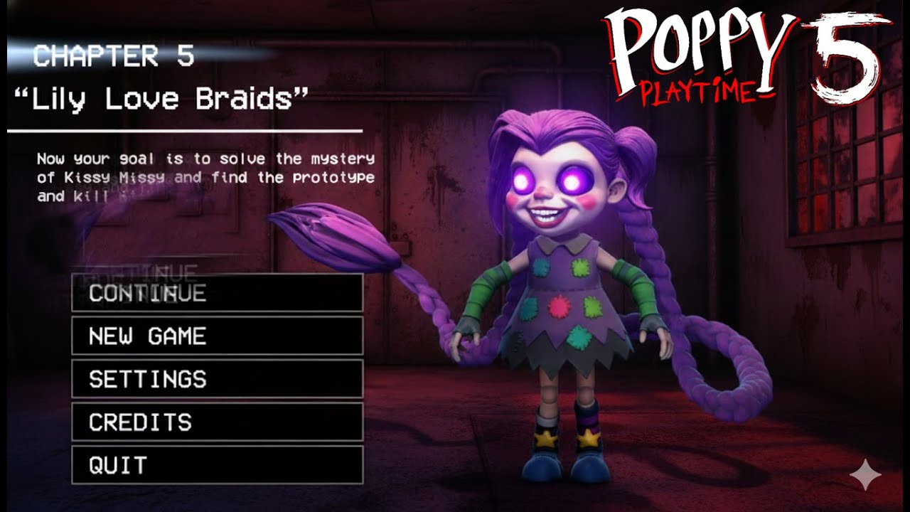 Poppy Playtime Chapter 5 Official Full Game Play Lily Love Braids New