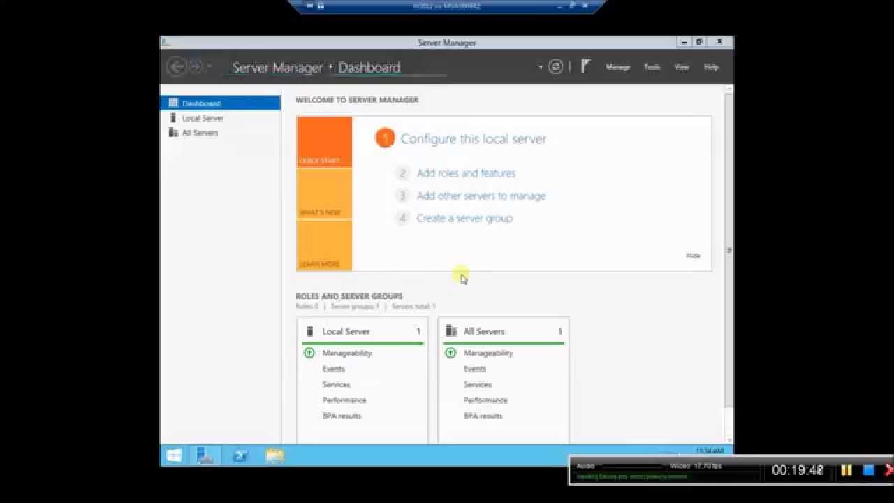 Windows Server 2012 R2 Datacenter Installation Youtube