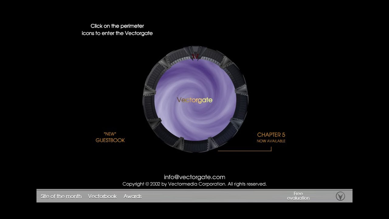 Vectorgate Flash Website In 2002 Youtube