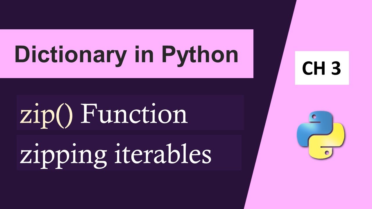 Zip Function In Python What Is Zip Function In Python Python Tutorial