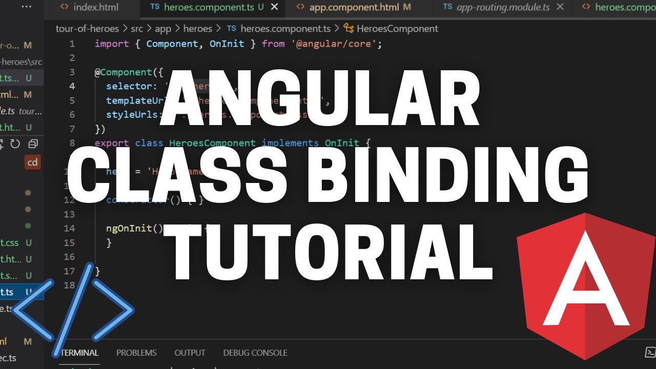 Dynamic Styling In Angular With The Class Binding Angular Tour Of