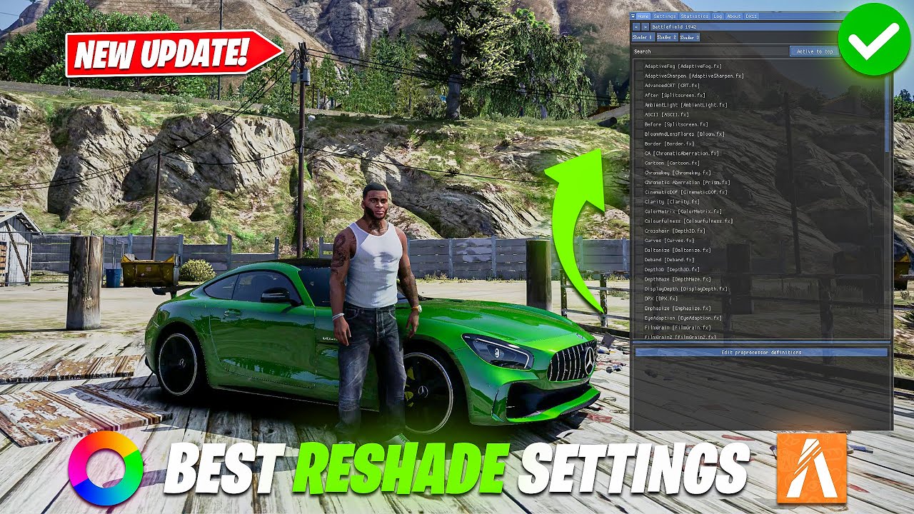 Fivem Reshade Settings Fivem Reshade Crash Tolb