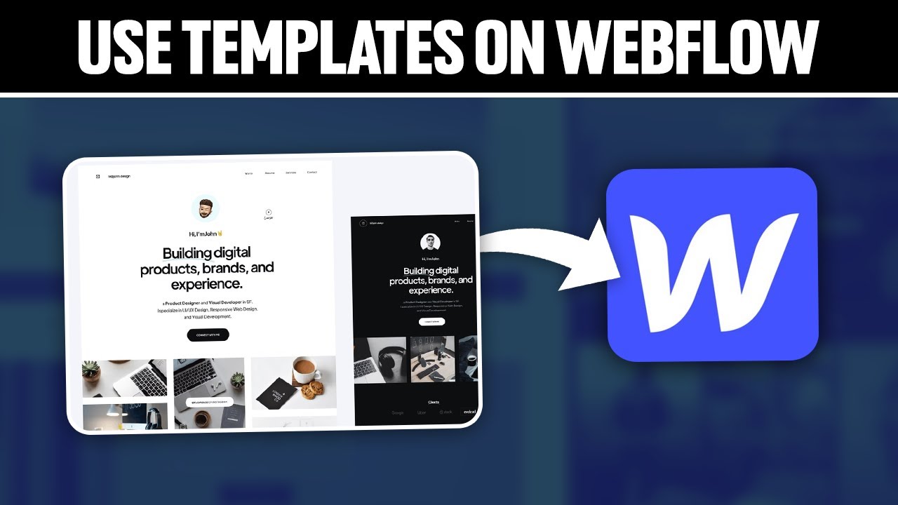 How To Use Templates On Webflow 2025 Full Tutorial Youtube