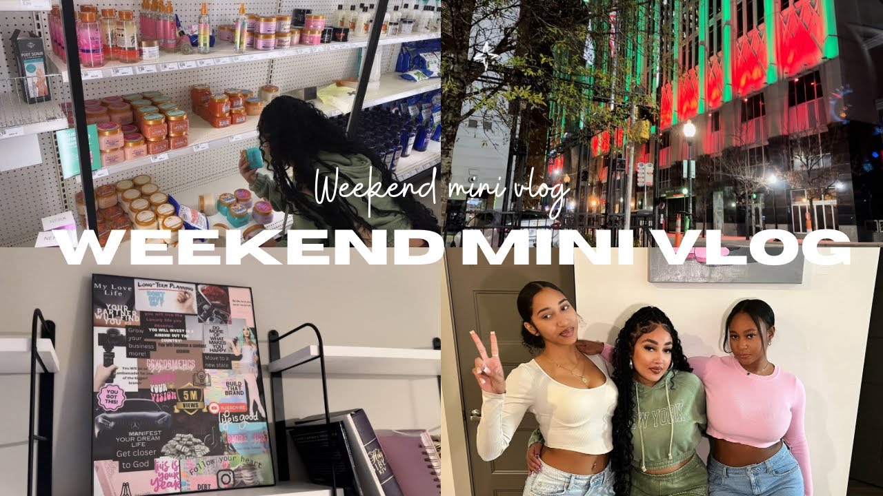 Mini Weekend Vlog Vision Board Podcast New Opportunity And More