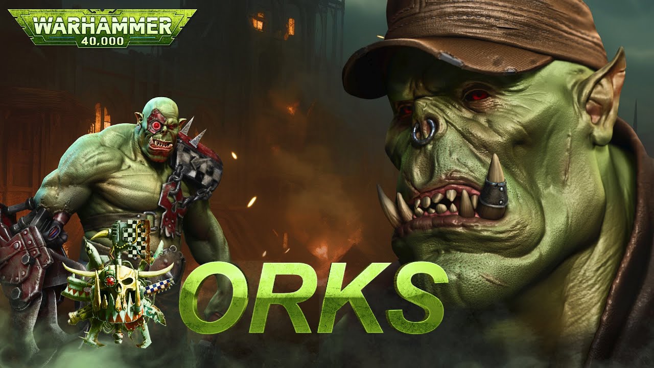 Orks Living For War Warhammer 40k Lore Youtube