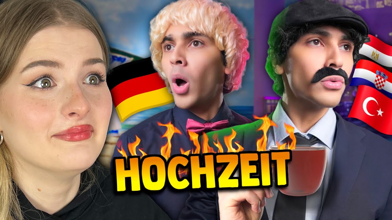 Deutsche Vs Ausländer Auf Einer Hochzeit Mohi 07 Lidiro