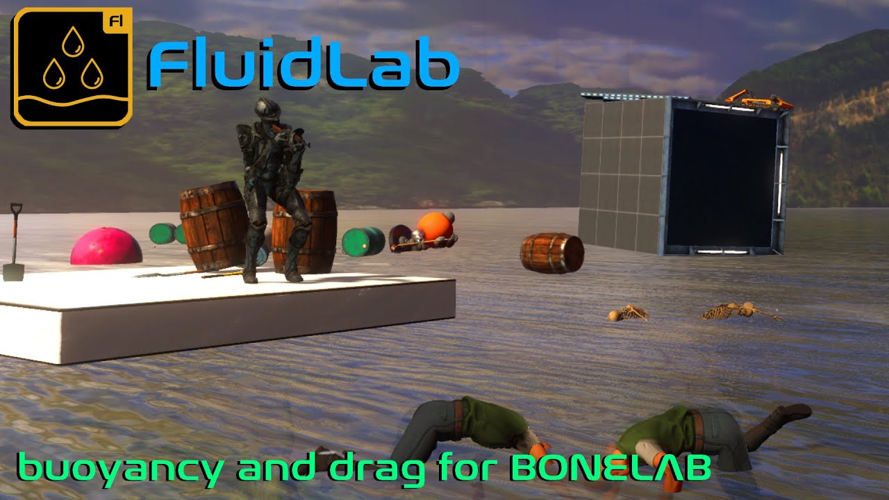 Fluidlab Water Buoyancy And Drag For Bonelab Youtube