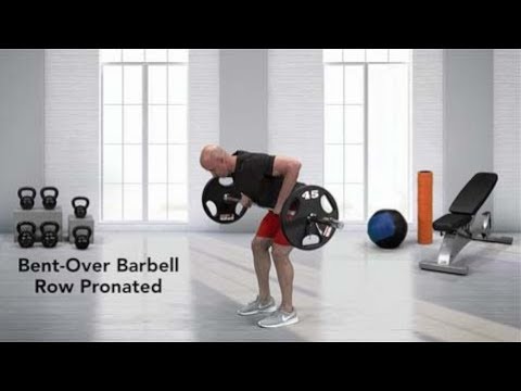 How To Do A Barbell Bent Over Row Pronated Youtube