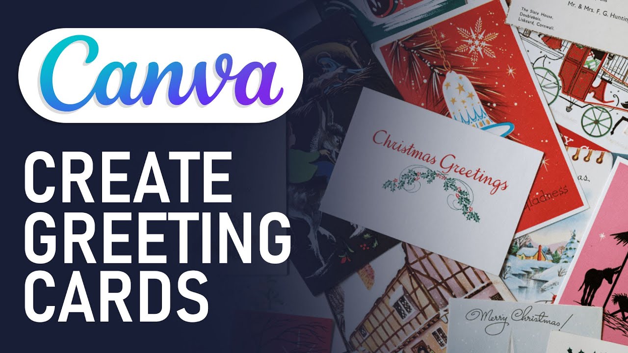 How To Make Greeting Cards In Canva Canva Tutorial For Beginners