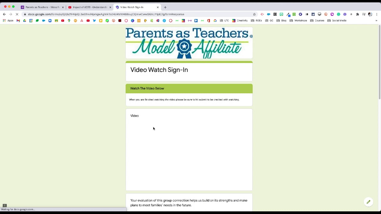 How To Add A Video To A Google Form Youtube