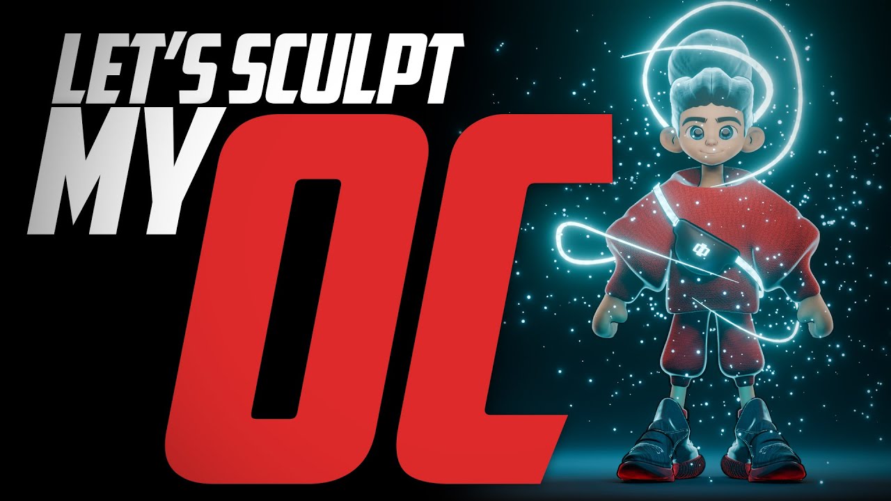 Live Sculpt Designing My Channel Oc Youtube