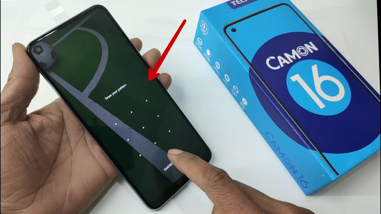 Tecno Camon 16 Hard Reset Or Pattern Unlock Youtube