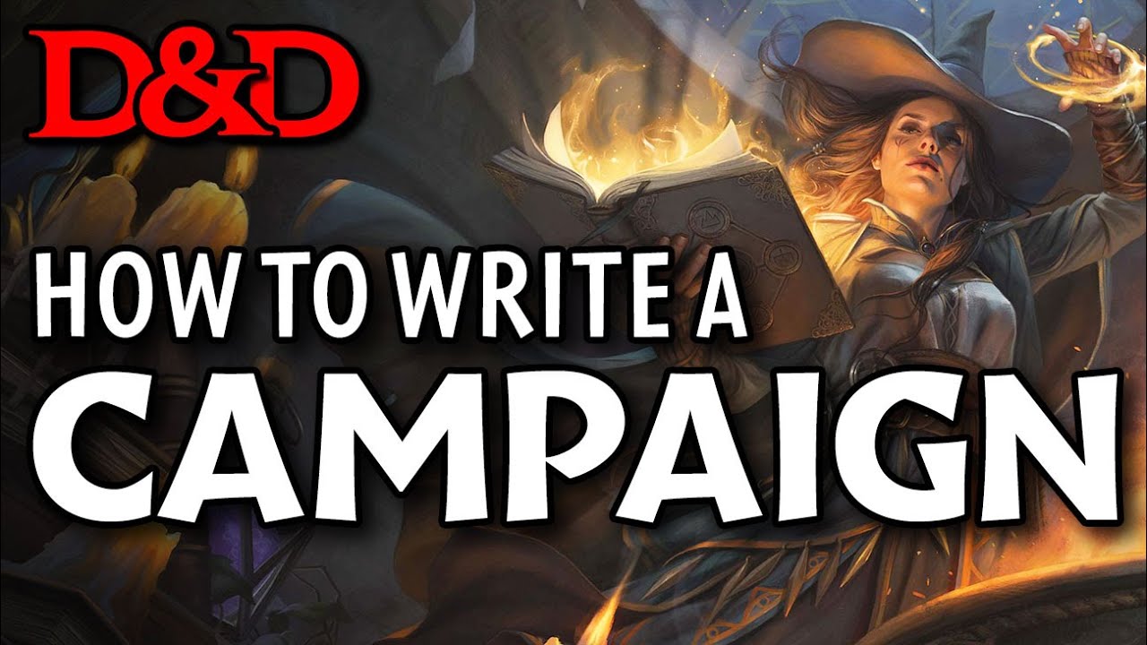 5 Step D D Campaign Creation Process Youtube