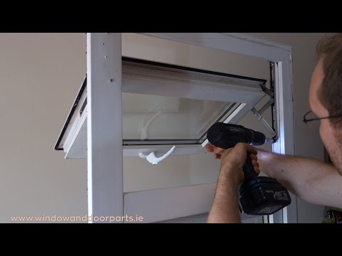 How To Replace The Hinges On A Upvc Window Youtube